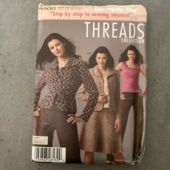 Simplicity | Other | Simplicity Threads Magazine Collection Sewing ...